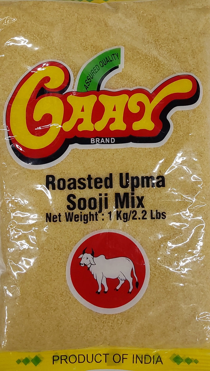 GAAY ROASTED UPMA (SOOJI MIX) 1KG – S Mart New Zealand