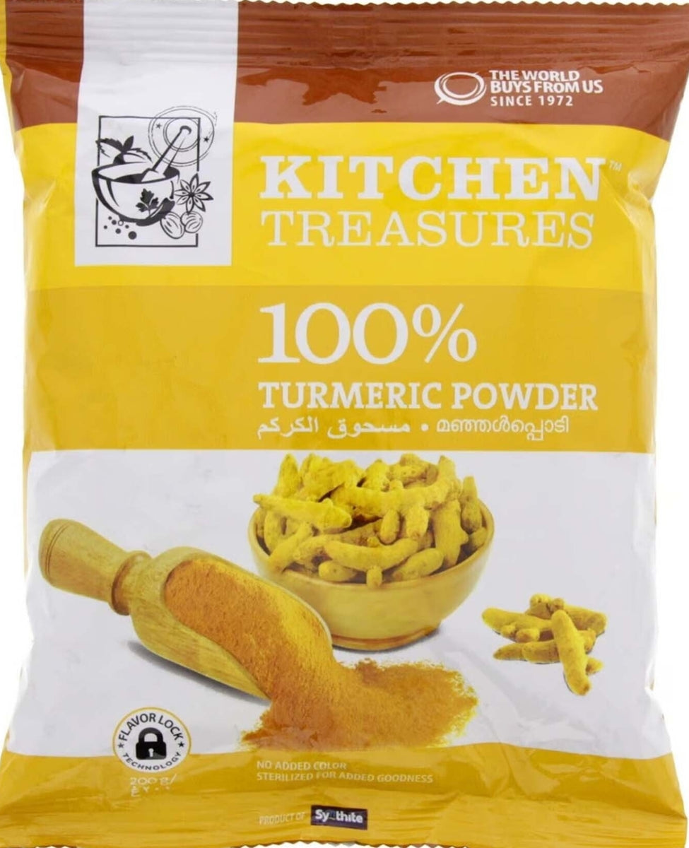 KITCHEN TREASURES TURMERIC POWDER 200G – S Mart New Zealand