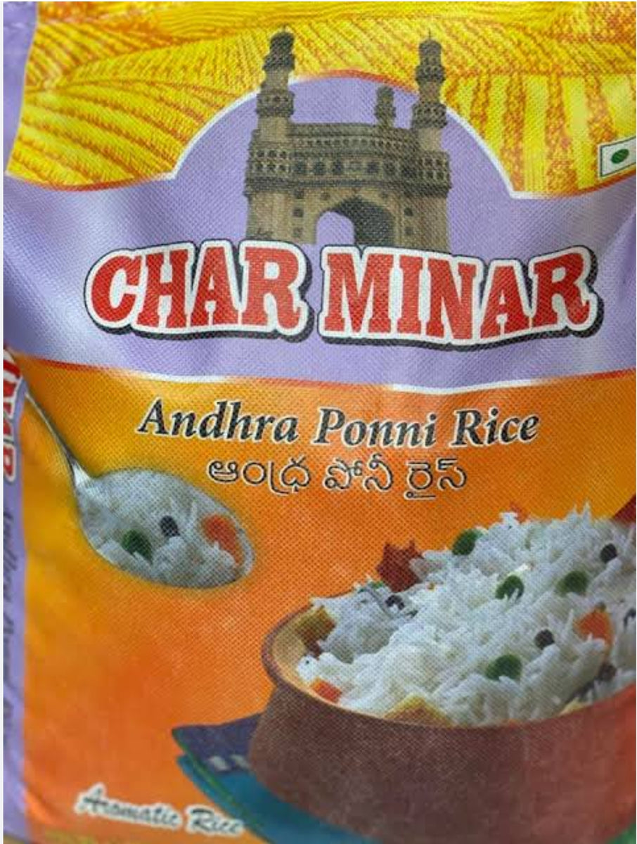 CHARMINAR ANDRA PONNI RICE – S Mart New Zealand